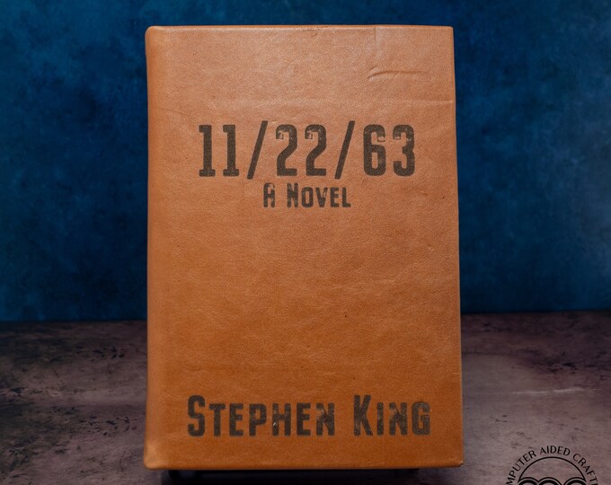11/22/63 a Novel by Stephen King, Leather Bound - Etsy