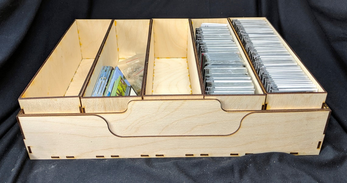 Card Storage Crate | Etsy