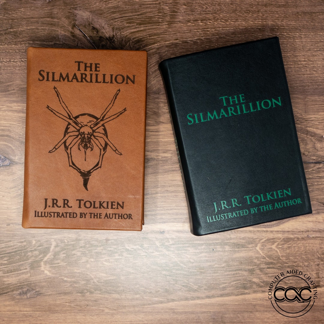 The Silmarillion Illustrated Edition Hand Bound in Leather - Etsy