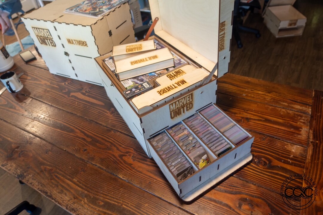 Marvel United: Multiverse Game Organizer and Miniature Display Custom ...