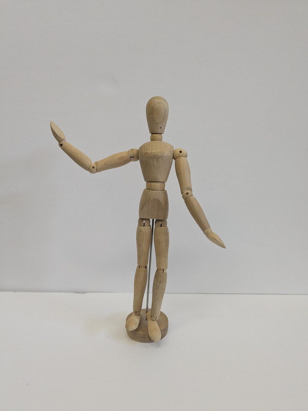 Wooden Mannequin Artist Drawing Model Jointed Figure Human Form W ...