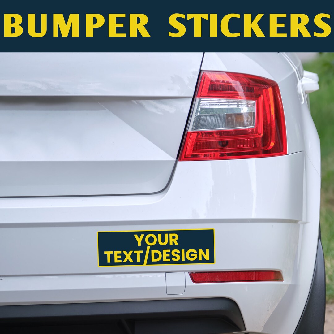 Custom Stickers – Bumper Stickers, Logo Stickers, Kiss-cut Die Cut ...