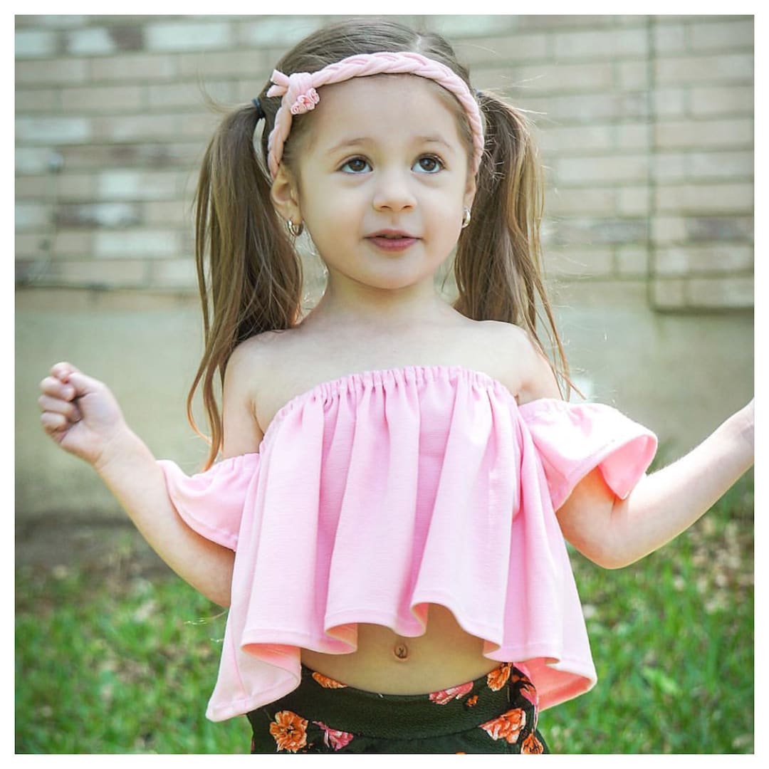 Flutter Baby - Toddler Crop Top - Etsy