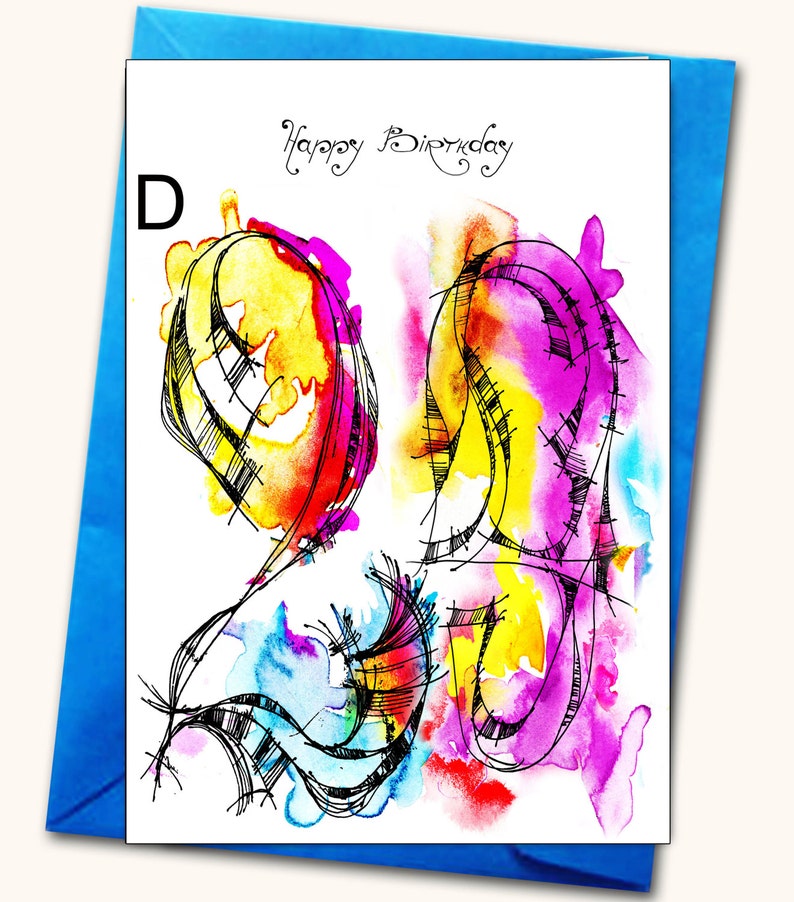 29th Birthday Greeting card Personalised cards Any name on | Etsy