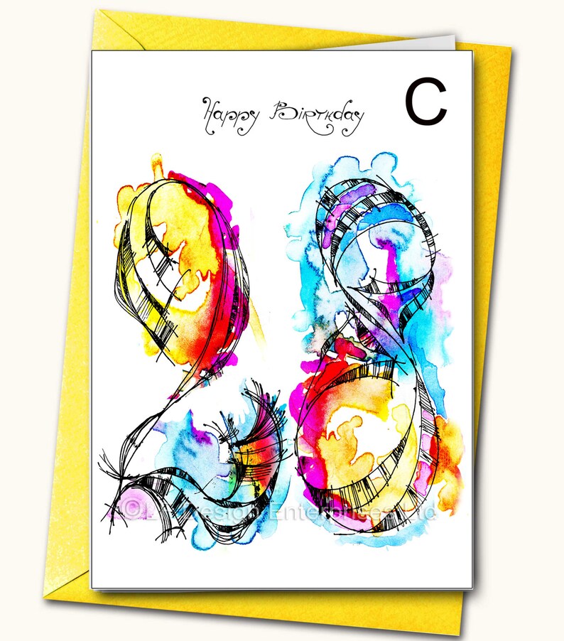 28th EXTRA LARGE Birthday Greeting Card, A4,(8''x 11''), Personalised ...