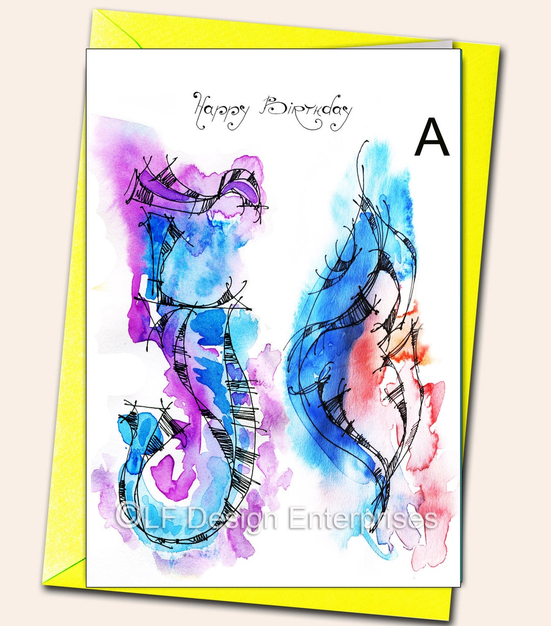 50th EXTRA LARGE Birthday Greeting Card, A4,(8''x 11''), Personalised ...