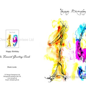 19th EXTRA LARGE Birthday Greeting Card, A4,(8''x 11''), Personalised ...