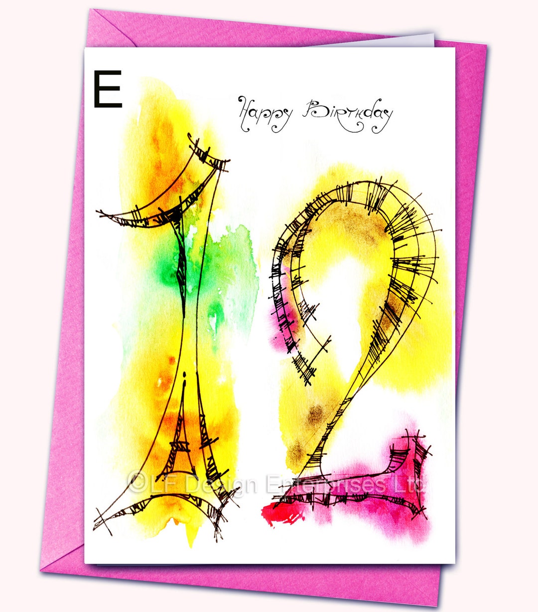 12th Birthday EXTRA LARGE Greeting Card, Personalised Cards, Age ...