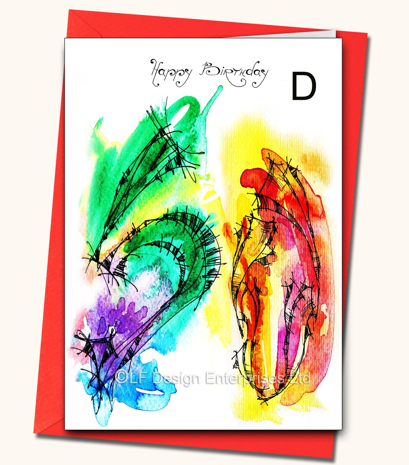 50th EXTRA LARGE Birthday Greeting Card, A4,(8''x 11''), Personalised ...