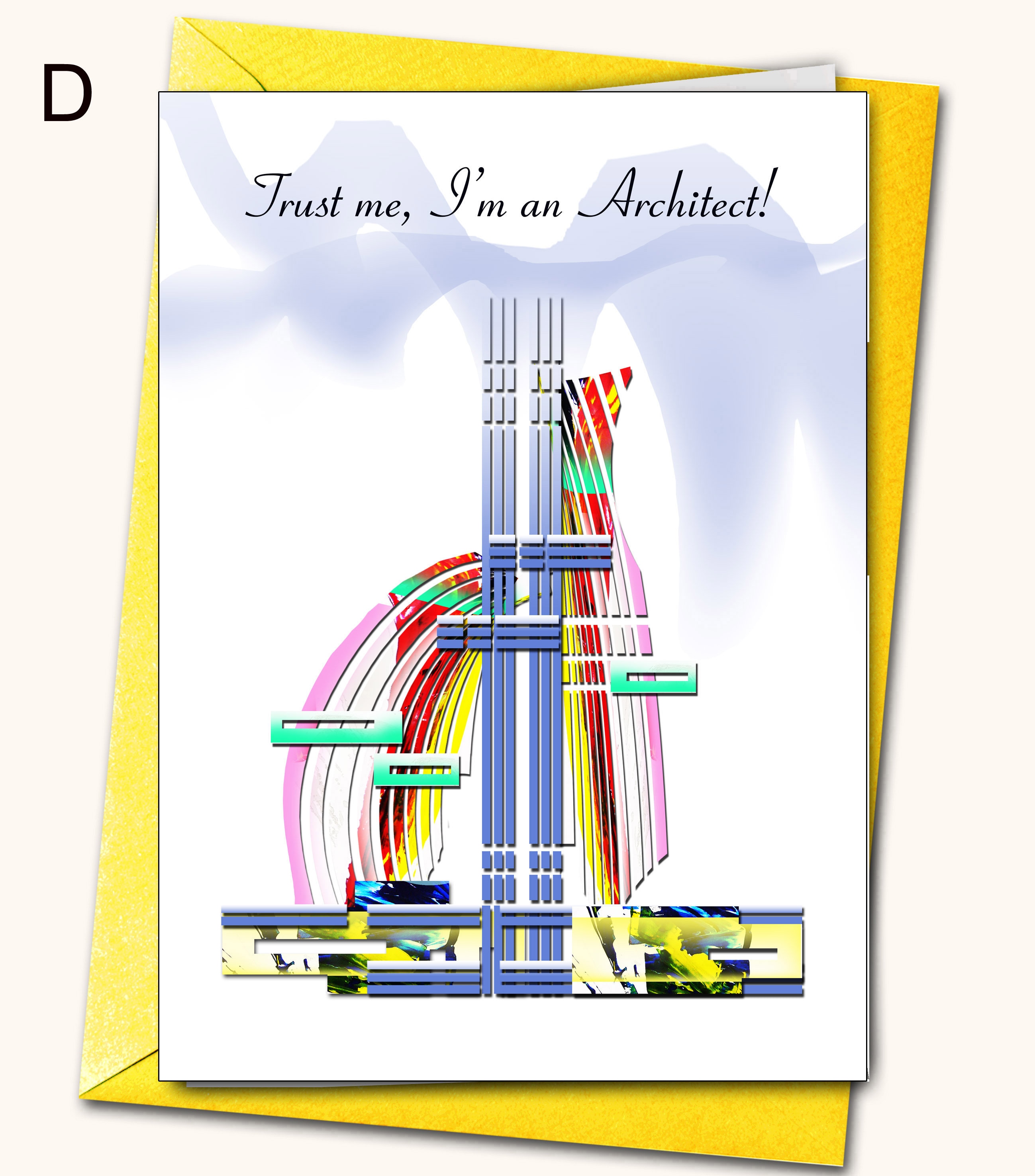 Occupations Misc, Architect, Greeting Card, Birthday, Congratulations ...