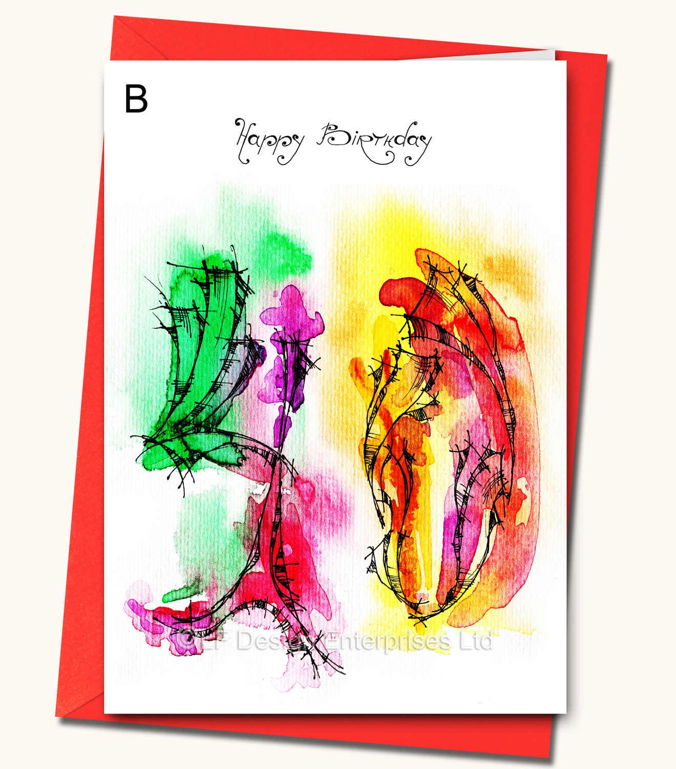 40th EXTRA LARGE Birthday Greeting Card, A4,(8''x 11''), Personalised ...