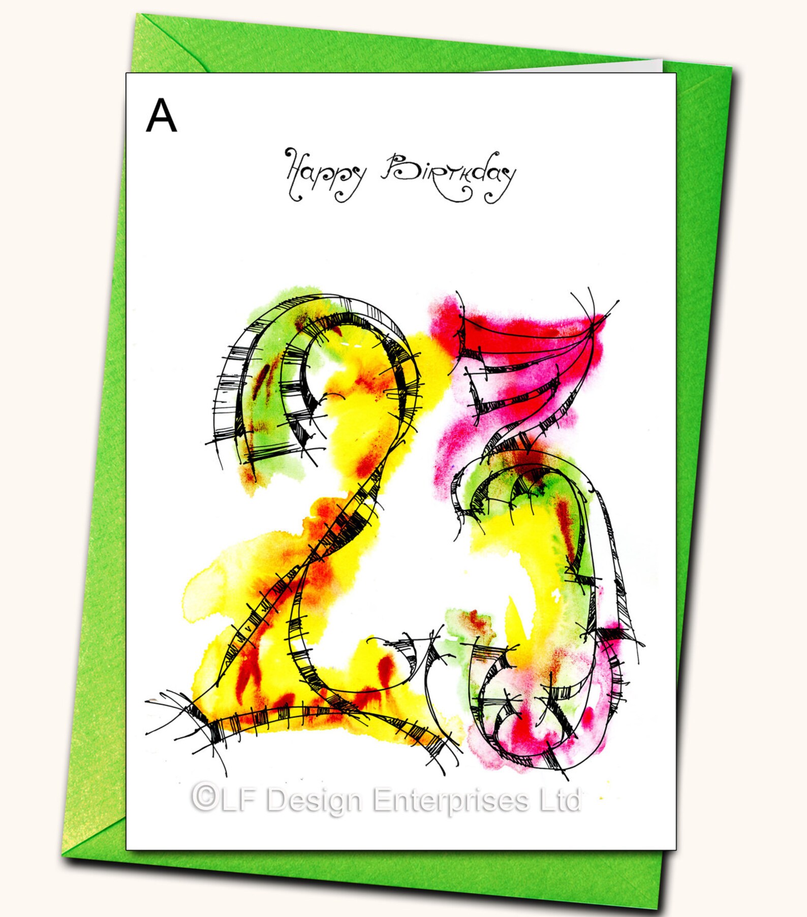 23rd Birthday Greeting Card, Personalised Cards, Any Name on the Cards ...