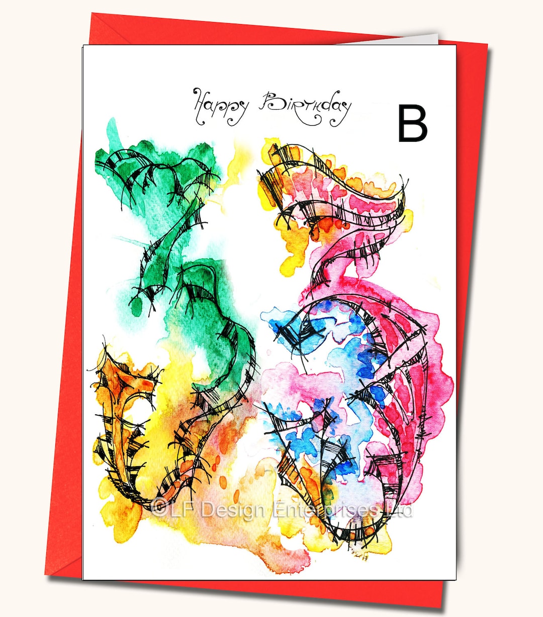 33rd Birthday EXTRA LARGE (8''x11'') Greeting Card, Personalised ...