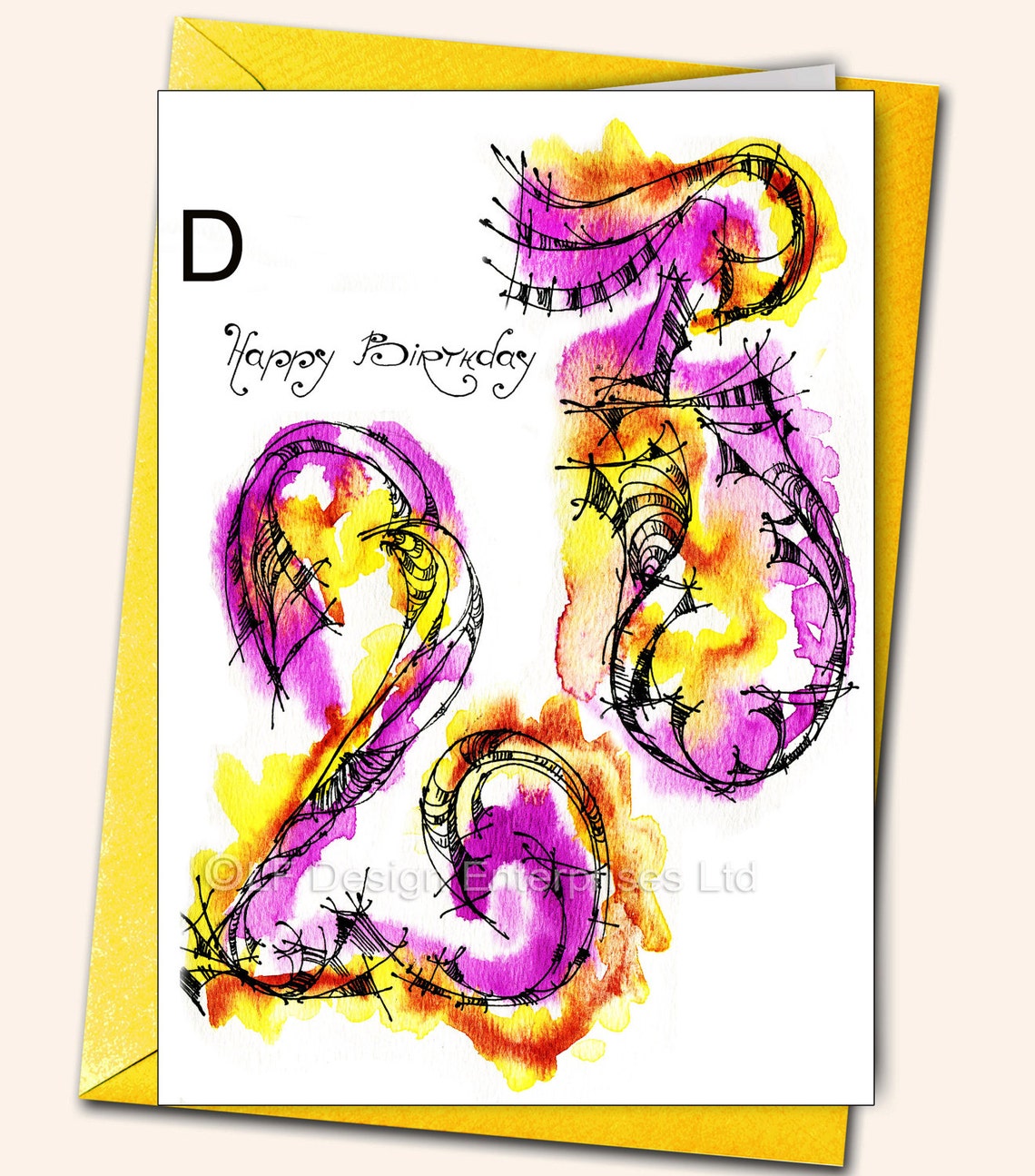 23rd Birthday Greeting Card, Personalised Cards, Any Name on the Cards ...