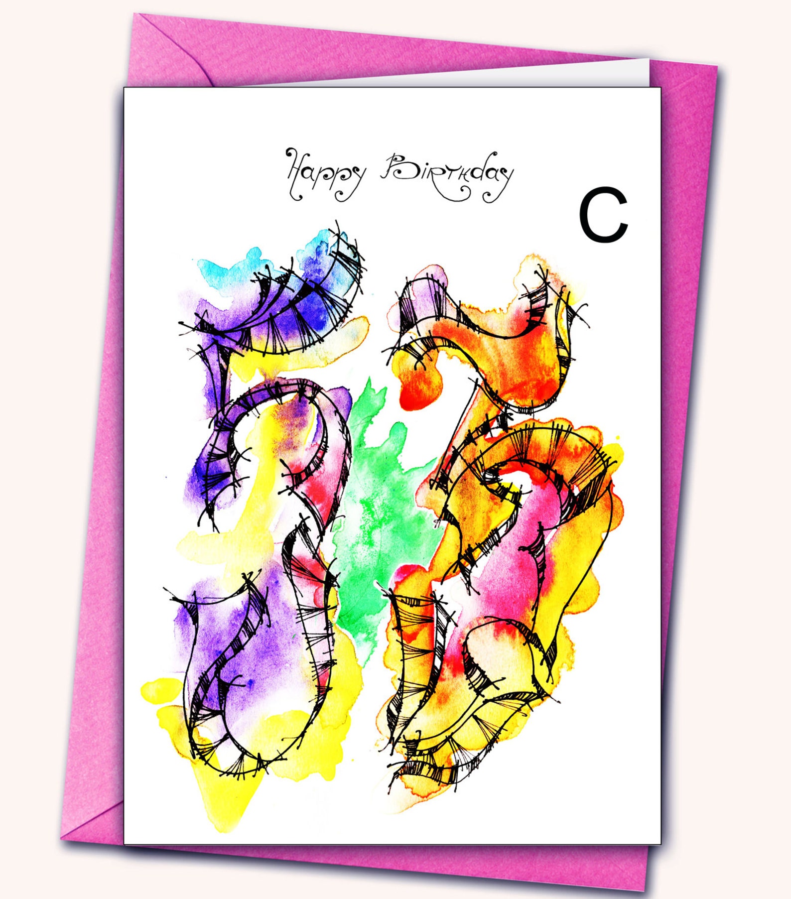 53rd Birthday Greeting Card Personalised Cards Age Specific | Etsy