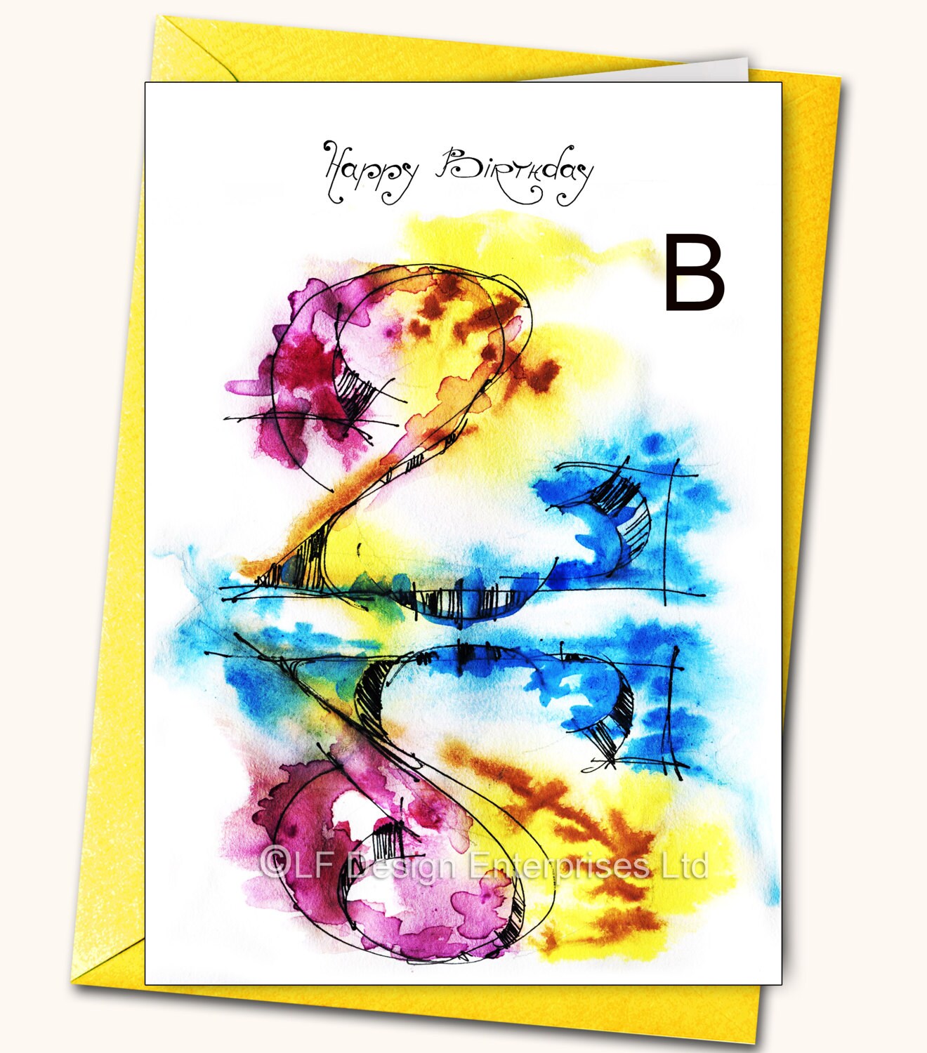 22nd EXTRA LARGE Birthday Greeting Card, Personalised Cards, Any Name ...