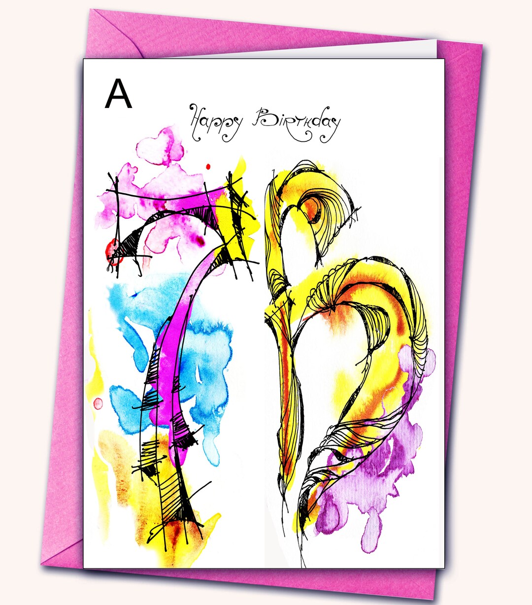 76th Birthday Greeting Card Personalised Cards Any Name on - Etsy