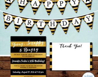 Hamilton Invitation - Etsy