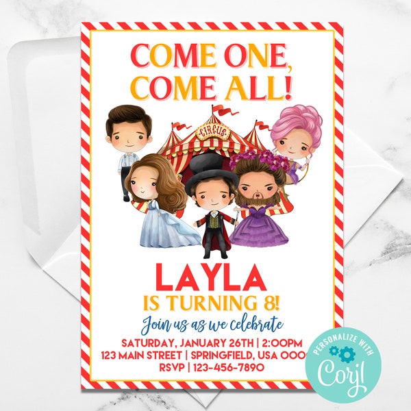 Greatest Showman Party - Etsy
