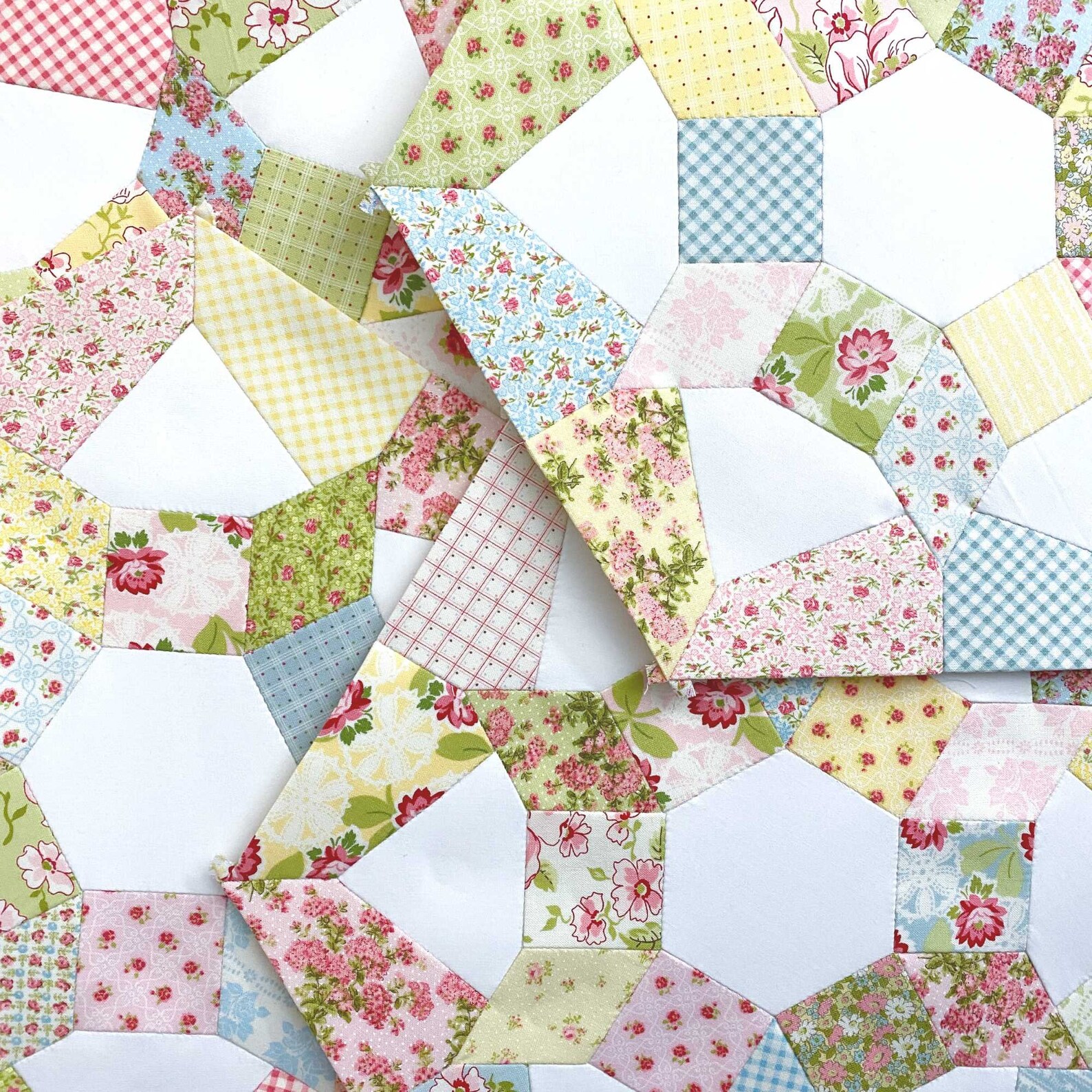 Crowning Star EPP Quilt: PDF Templates (instant Download) - Etsy