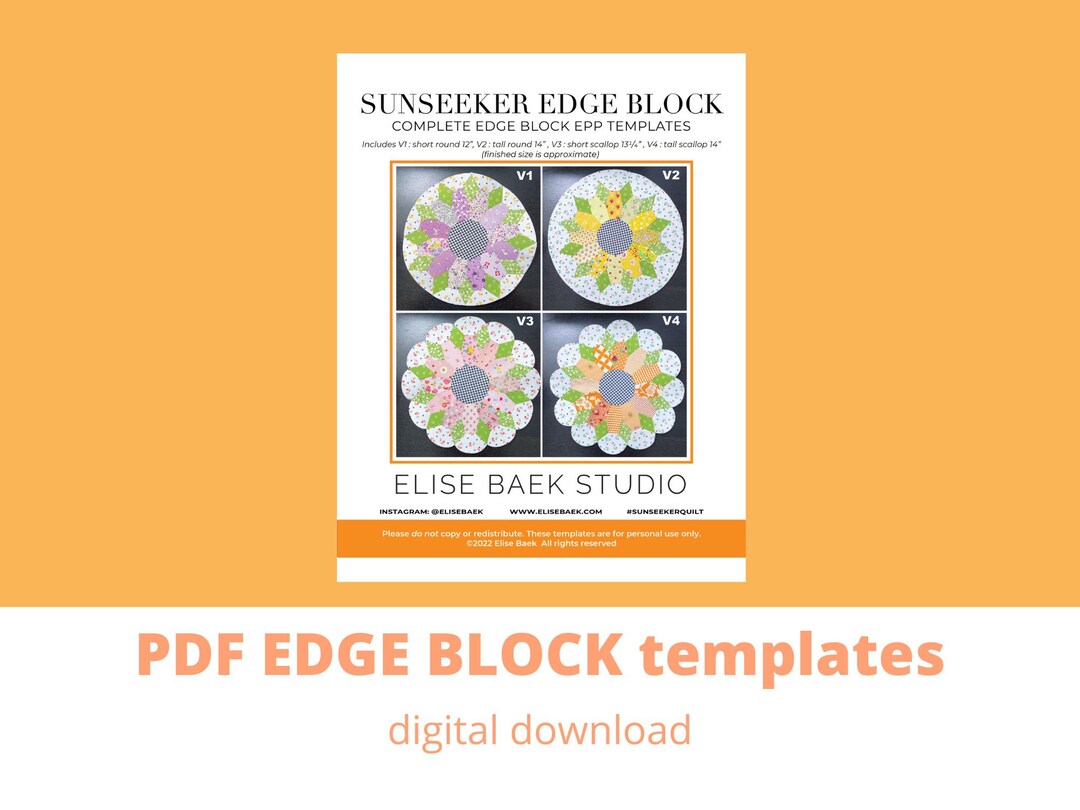 Complete EDGE Block Templates for Sunseeker - EPP Templates V1-V4 ...