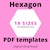 1 Inch Jewel Paper Templates for English Paper Piecing - Etsy