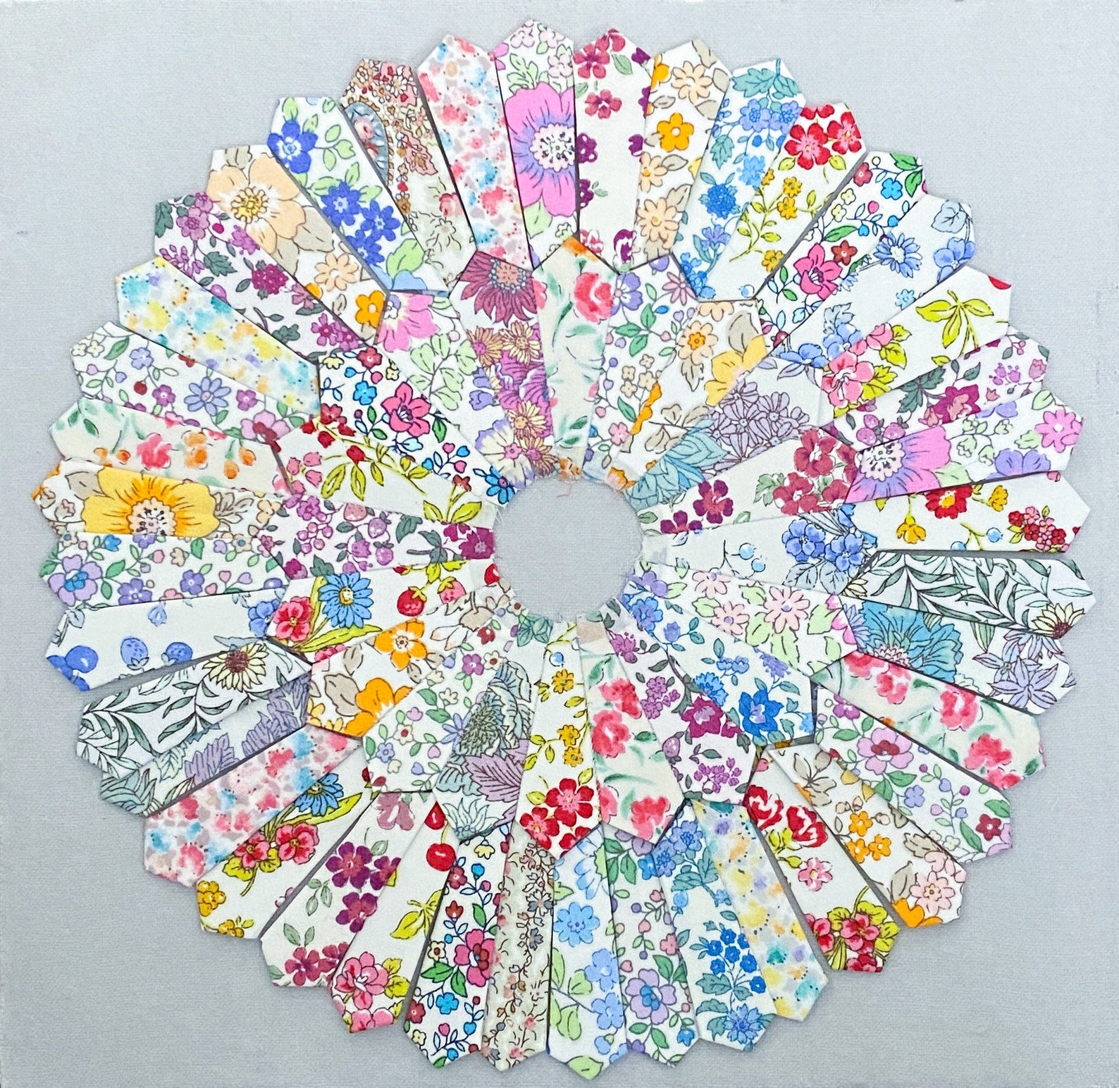 Expanding Dresden Plate Paper Templates: 5 Rounds - EPP No. 1 - Etsy
