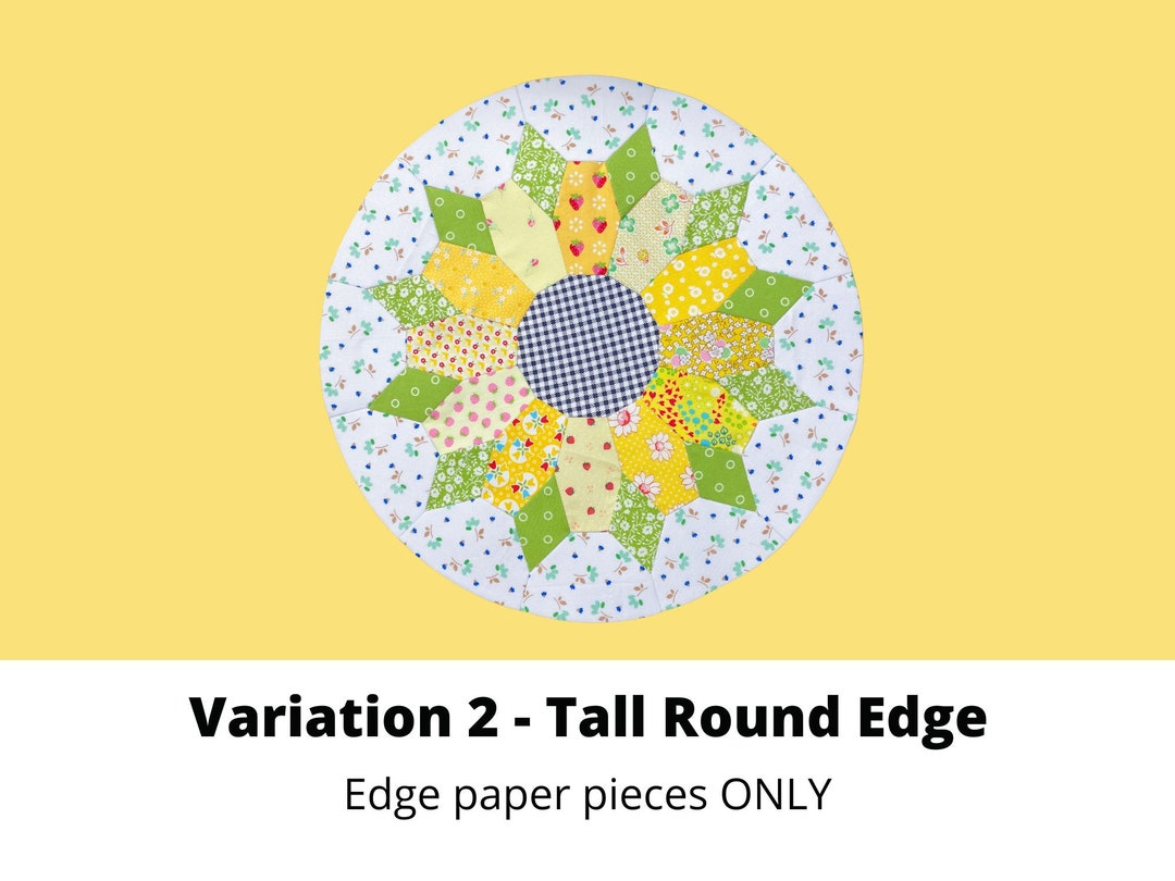 Sunseeker Edge Templates Only - Variation 2 - Tall Round Edge Paper ...