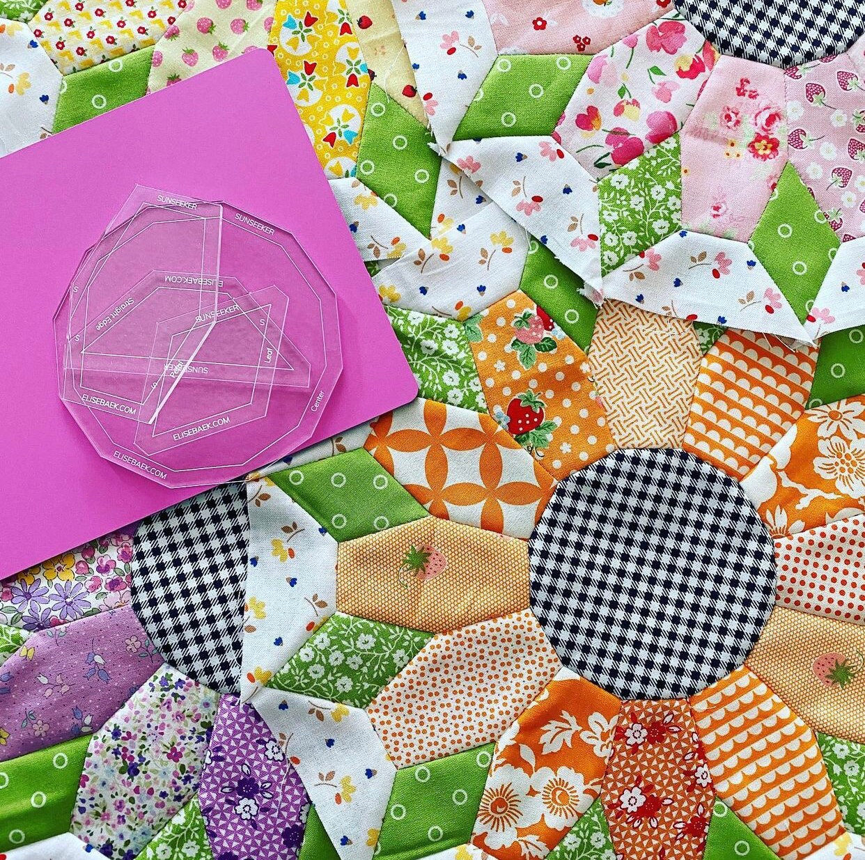 Sunseeker EPP Templates English Paper Piecing Templates - Etsy