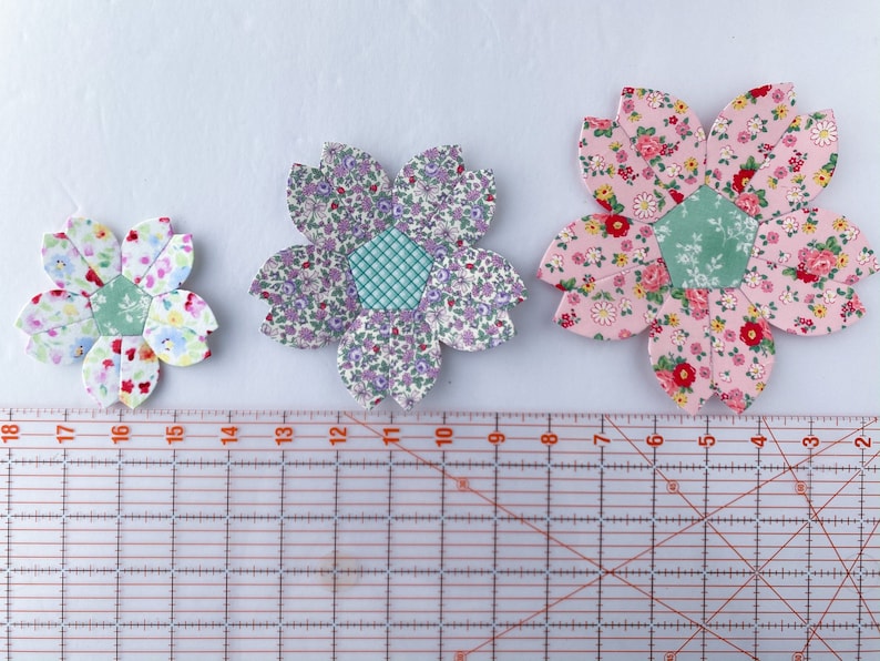 May Blossoms English Paper Piecing Templates EPP Flowers - Etsy