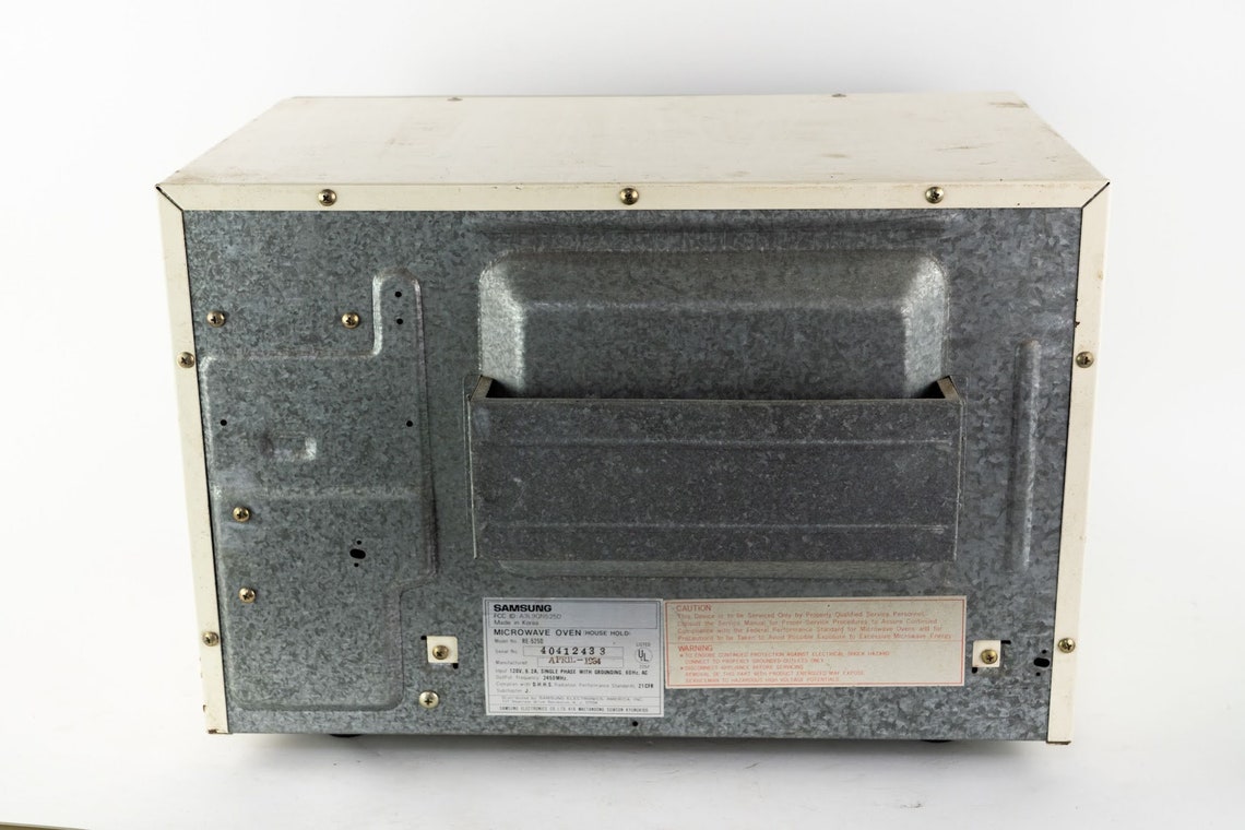 1980s Vintage Samsung RE-525D Microwave - Etsy