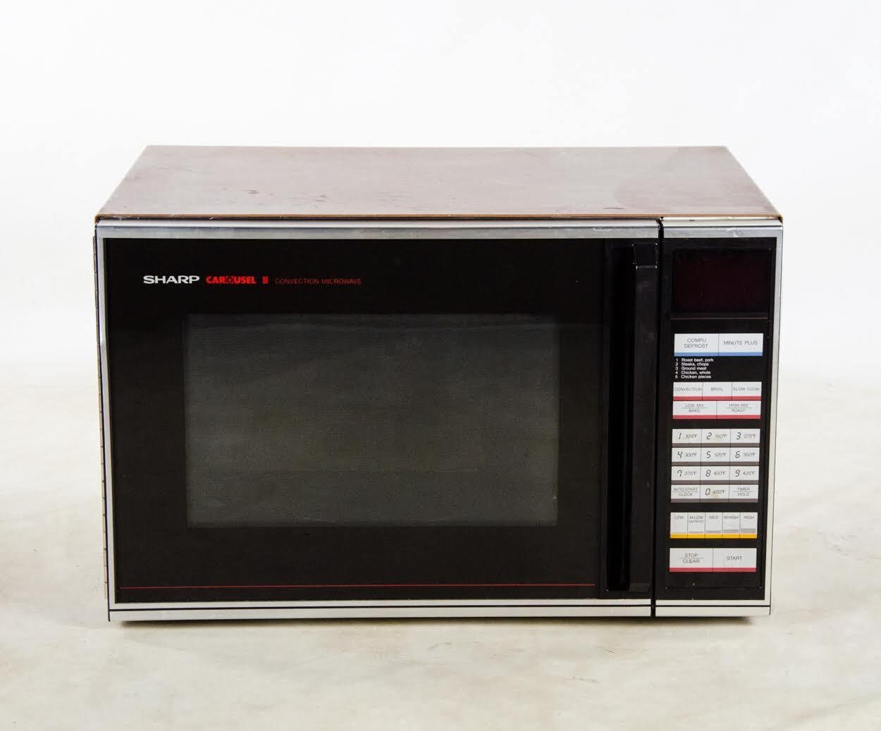 Sharp Carousel II R-8460 Wood Panel Convection Microwave - Etsy