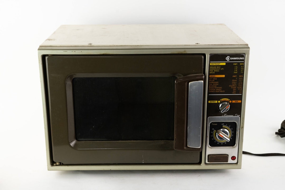 1980’s Vintage Samsung RE-525D Microwave - Etsy