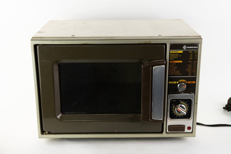 1980s Vintage Samsung RE-525D Microwave - Etsy