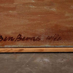 Ben Berns 'spots Fields' Oil on Canvas Painting - Etsy