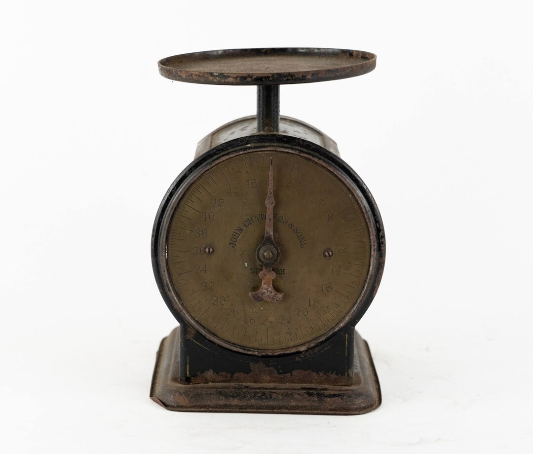 1892 John Chatillon & Sons the New Favorite Family Scale 24 Lb - Etsy
