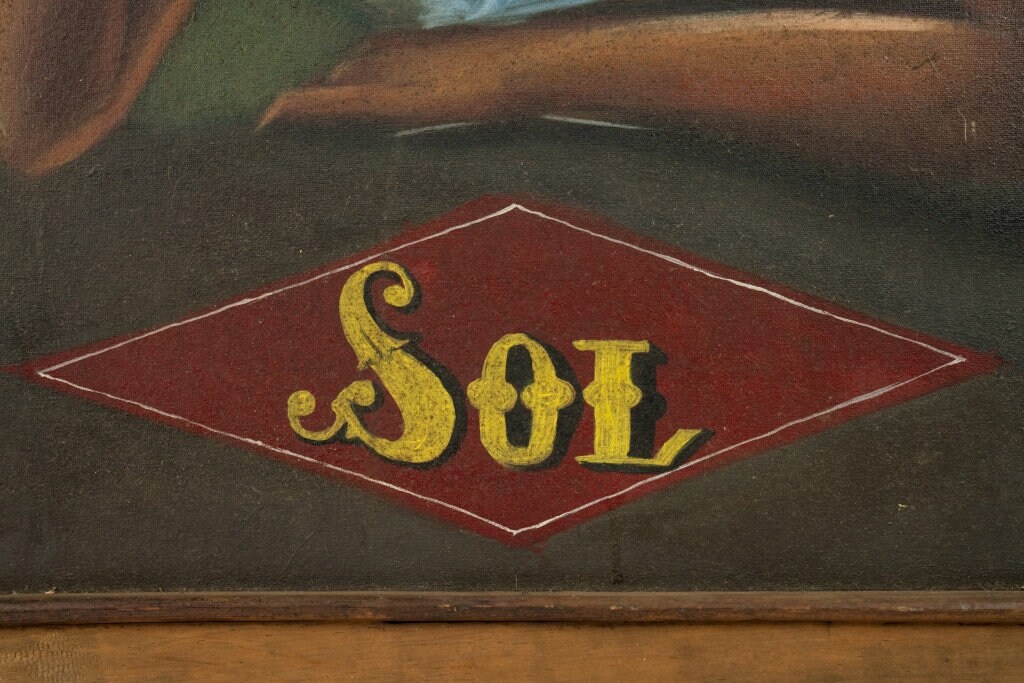 Cerveza Moctezuma 'sol' Pin up Advertising O/C Painting - Etsy