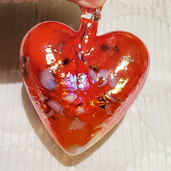 Glass Heart - Etsy