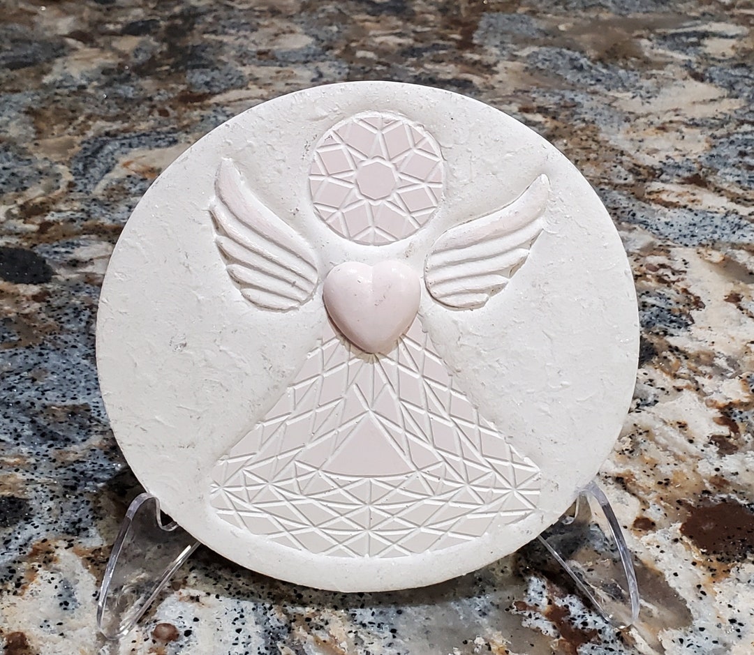 6" Cast Stone Baby Angel - Etsy