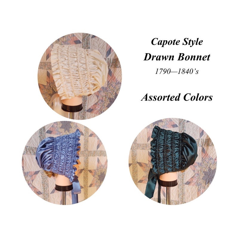 Regency Bonnet - Etsy