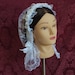 19th Century Lady’s Informal Day Cap – Cotton Lappet Cap – #26-38 - Etsy