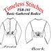 Basic Gathered Bodice /mid- 19th Century/ Civil War Era Bodice Pattern ...