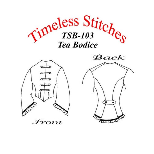 Medici Belt /19th Century Pattern/ Timeless Stitches Sewing - Etsy