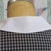 White Cotton Crossover Collar - Etsy
