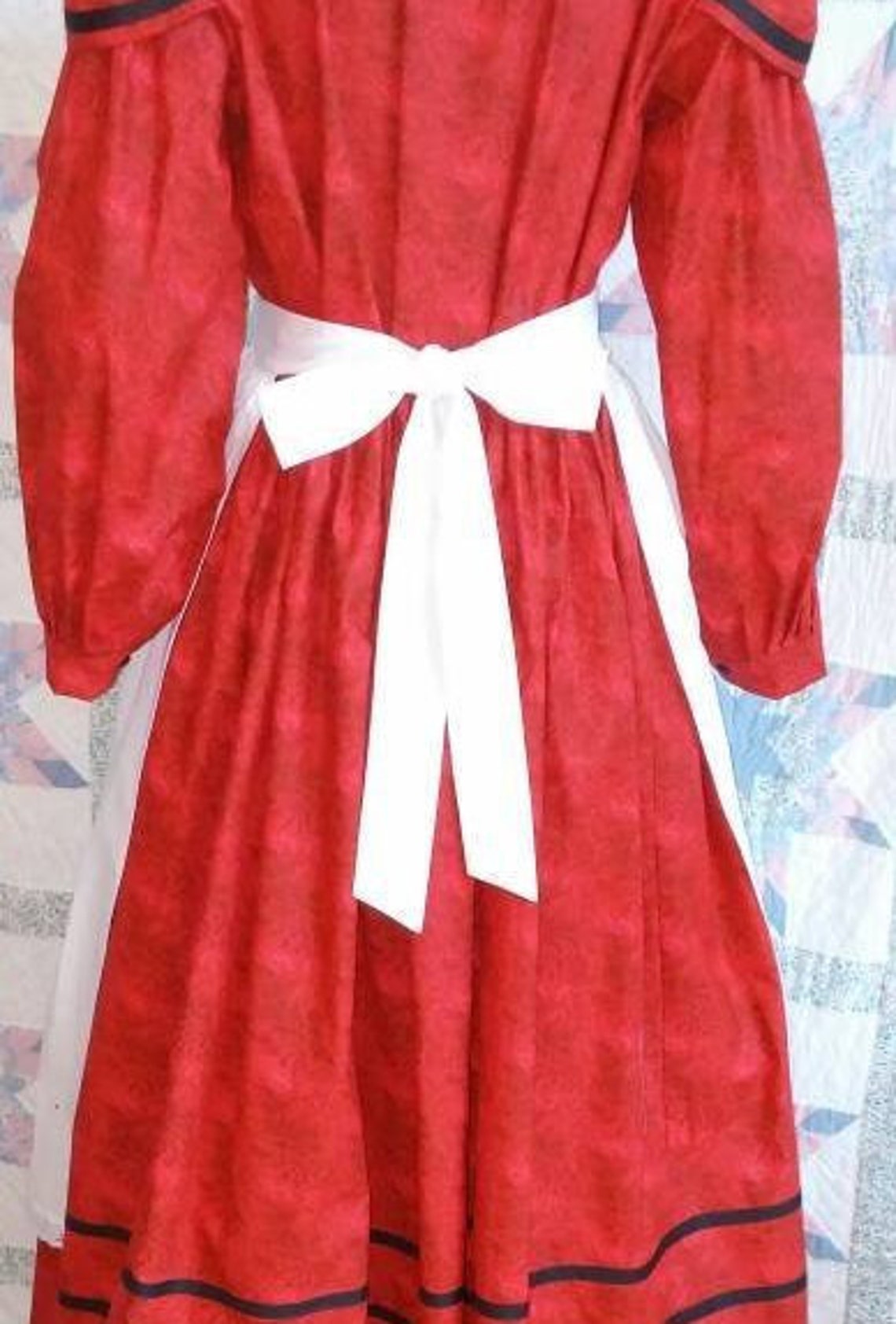 Women's Pinner Apron With Patch Pocket Regular or PLUS - Etsy