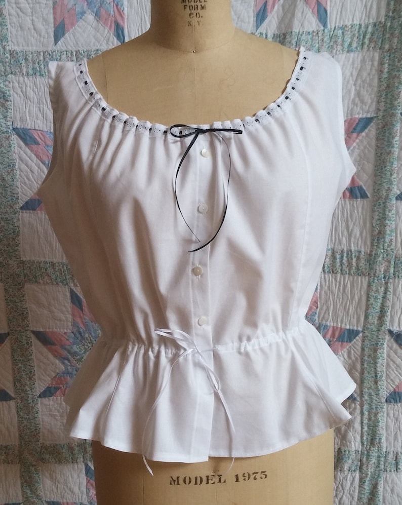 Corset Cover/ Camisole / 19th Century Underpinning Regular - Etsy Canada