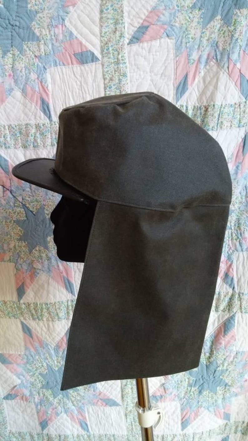 Tarred Havelock - Civil War Era Havelock - Rain Protection - Etsy