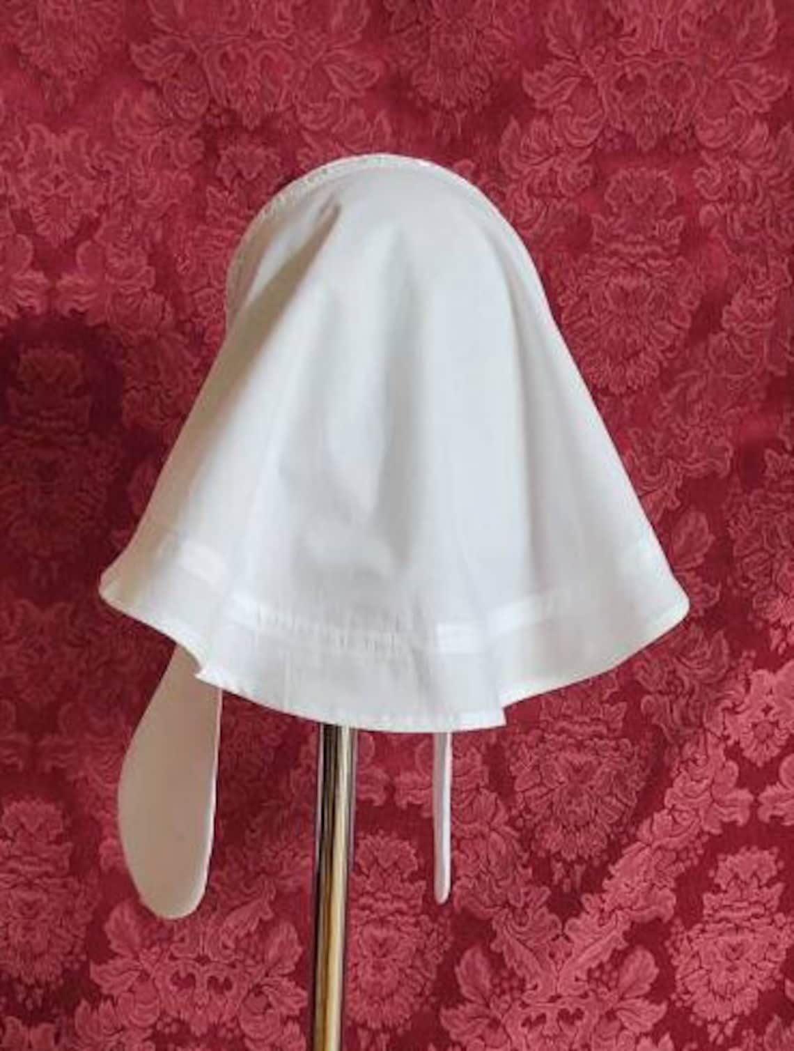 Cotton Fanchon Styled Day Cap With Lappets - Daycap - Fanchon ...