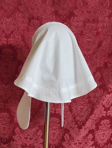 Cotton Fanchon Styled Day Cap With Lappets - Daycap - Fanchon ...