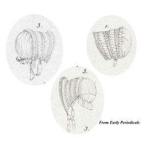 Mourning Bonnet - Drawn Bonnet - Capote Bonnet - Drawn Poke Bonnet ...